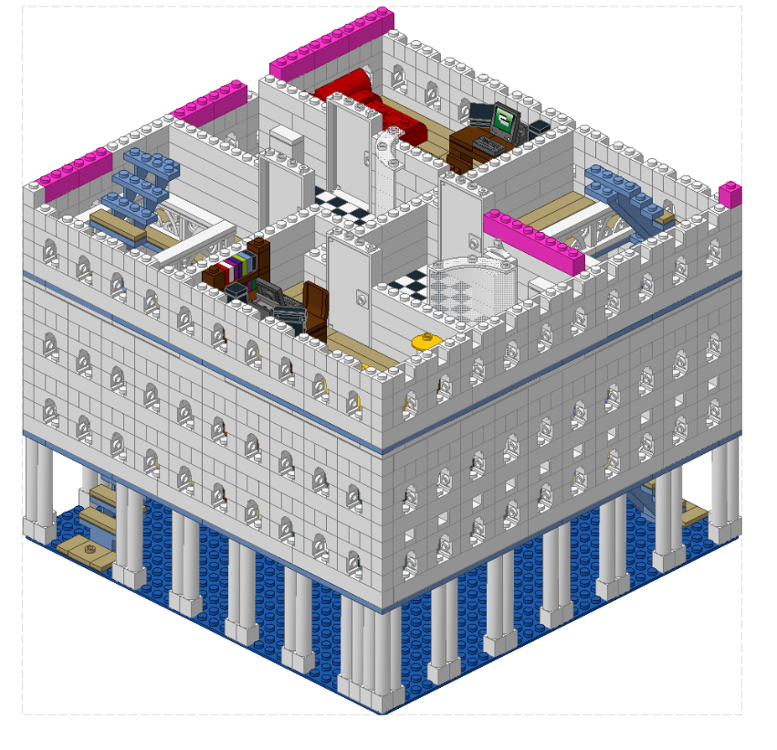 LEGO MOC The Venice House by Danielle | Rebrickable - Build with LEGO